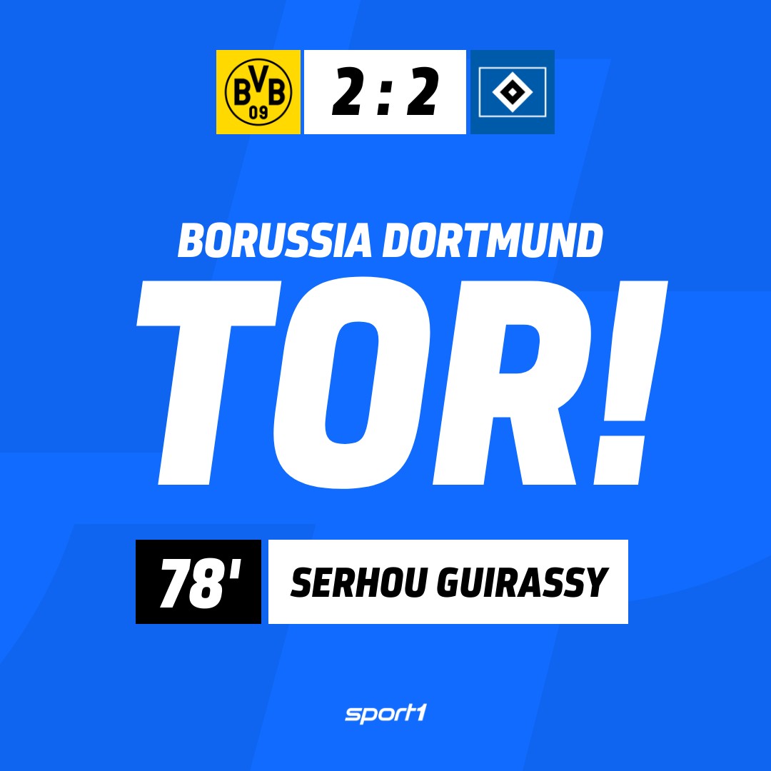 Liveticker: Dortmund - HSV | Bundesliga 27. Spieltag 2025/2026 ...